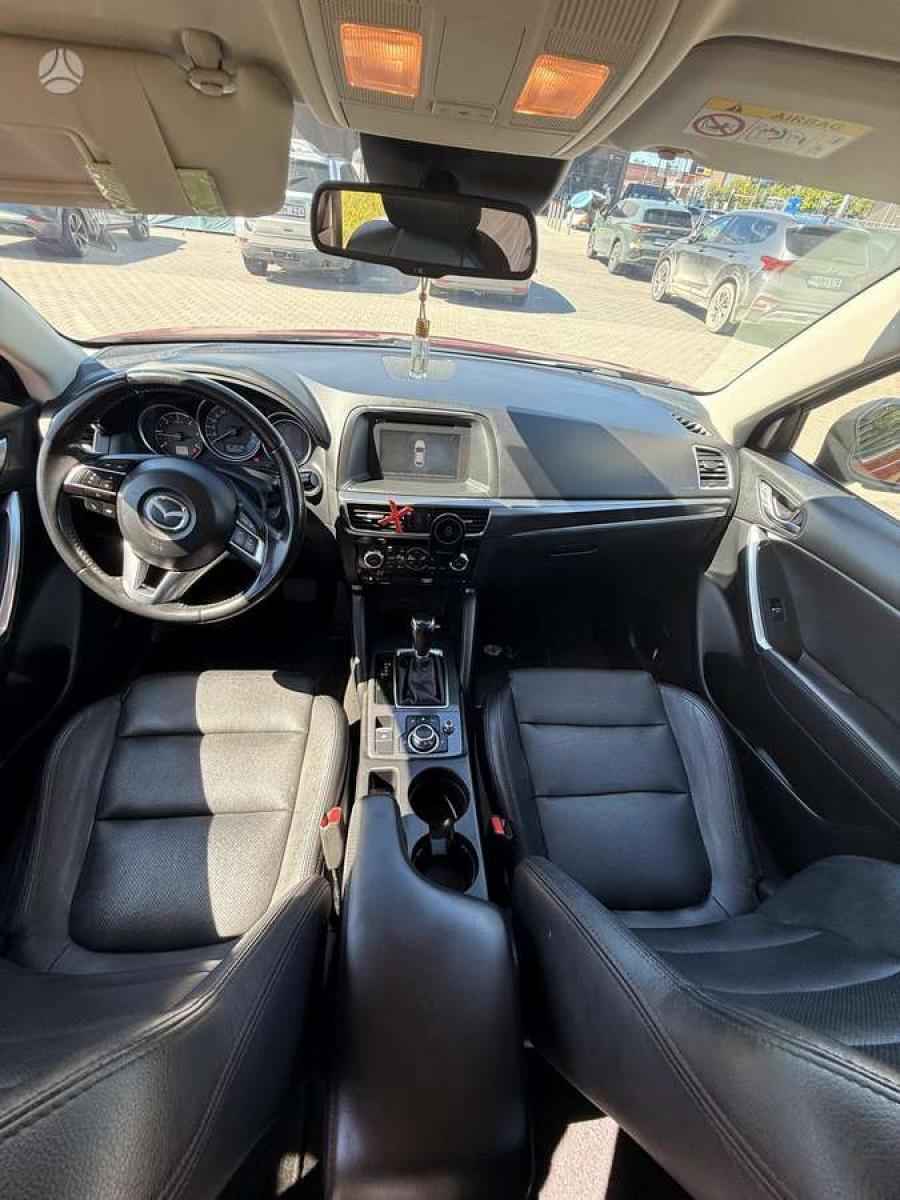 Red Mazda CX-5 2015 in Klaipeda, with an engine capacity of 2.19 L and mileage of 201 thousand km for 9200 €, photo 12 on AUTOMOTO.COM.LV