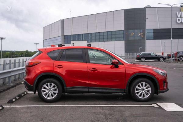 Sarkans Mazda CX-5 2015 Viļņa, ar dzinēja tilpumu 2.19 L un nobraukumu 216 tūkst. km par 8800 €, foto 7 vietnē AUTOMOTO.COM.LV