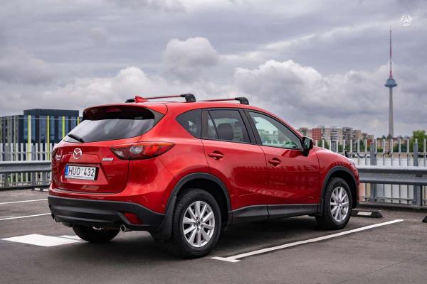 Sarkans Mazda CX-5 2015 Viļņa, ar dzinēja tilpumu 2.19 L un nobraukumu 216 tūkst. km par 8800 €, foto 10 vietnē AUTOMOTO.COM.LV