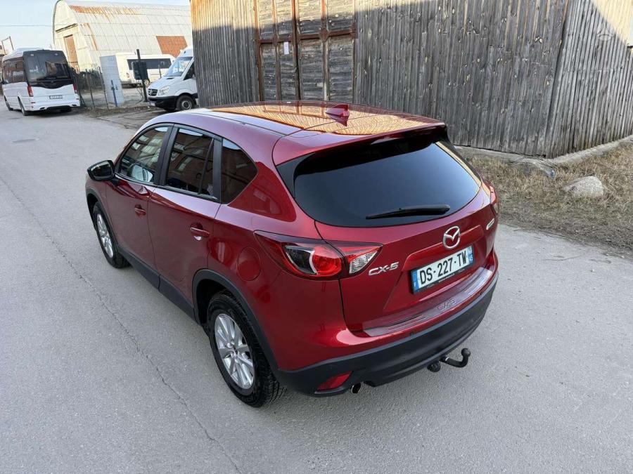 Red Mazda CX-5 2015 in Alytus, with an engine capacity of 2.20 L and mileage of 176 thousand km for 7200 €, photo 9 on AUTOMOTO.COM.LV