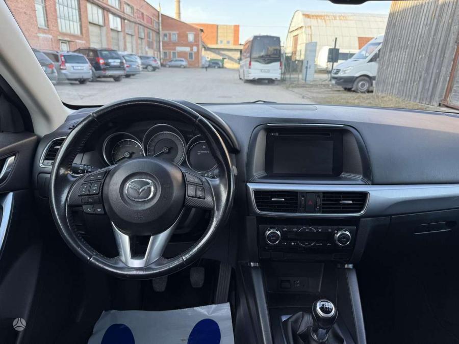 Red Mazda CX-5 2015 in Alytus, with an engine capacity of 2.20 L and mileage of 176 thousand km for 7200 €, photo 13 on AUTOMOTO.COM.LV