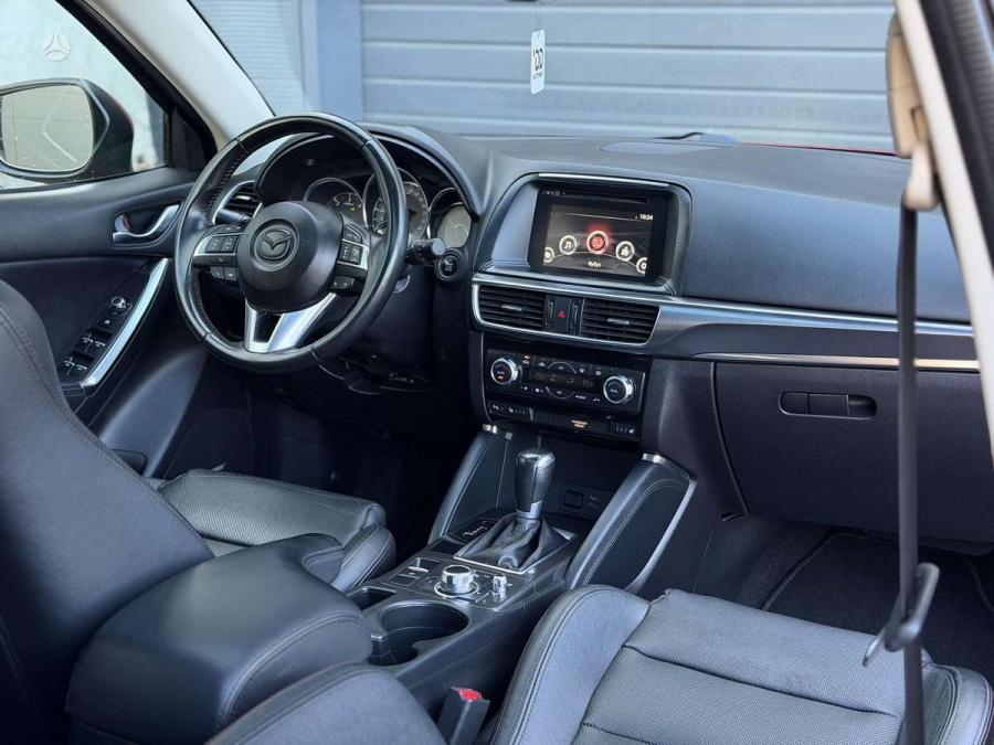 Red Mazda CX-5 2015 in Kaunas, with an engine capacity of 2.19 L and mileage of 188 thousand km for 9190 €, photo 3 on AUTOMOTO.COM.LV