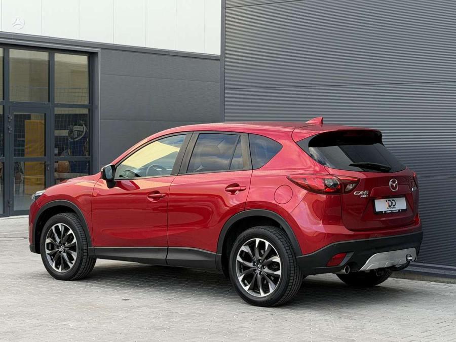 Red Mazda CX-5 2015 in Kaunas, with an engine capacity of 2.19 L and mileage of 188 thousand km for 9190 €, photo 7 on AUTOMOTO.COM.LV