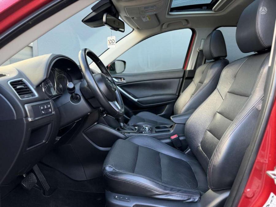 Red Mazda CX-5 2015 in Kaunas, with an engine capacity of 2.19 L and mileage of 188 thousand km for 9190 €, photo 10 on AUTOMOTO.COM.LV