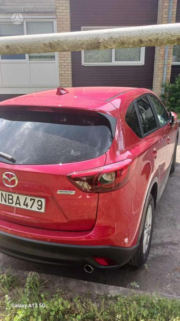 Sarkans Mazda CX-5 2015 Birštonas, ar dzinēja tilpumu 2.20 L un nobraukumu 190 tūkst. km par 9500 €, foto 2 vietnē AUTOMOTO.COM.LV