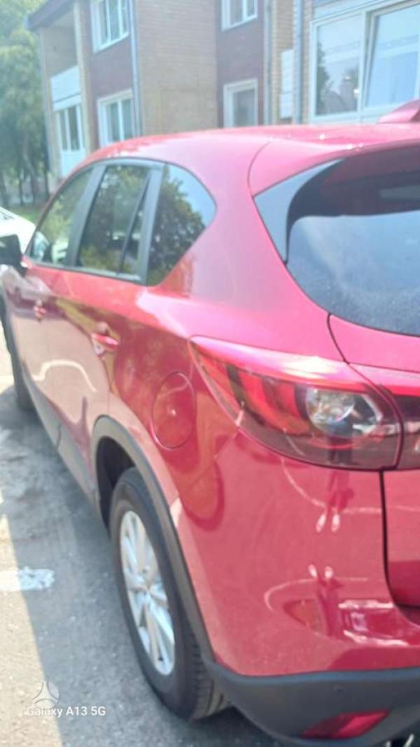 Sarkans Mazda CX-5 2015 Birštonas, ar dzinēja tilpumu 2.20 L un nobraukumu 190 tūkst. km par 9500 €, foto 4 vietnē AUTOMOTO.COM.LV
