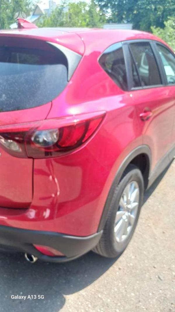 Sarkans Mazda CX-5 2015 Birštonas, ar dzinēja tilpumu 2.20 L un nobraukumu 190 tūkst. km par 9500 €, foto 7 vietnē AUTOMOTO.COM.LV