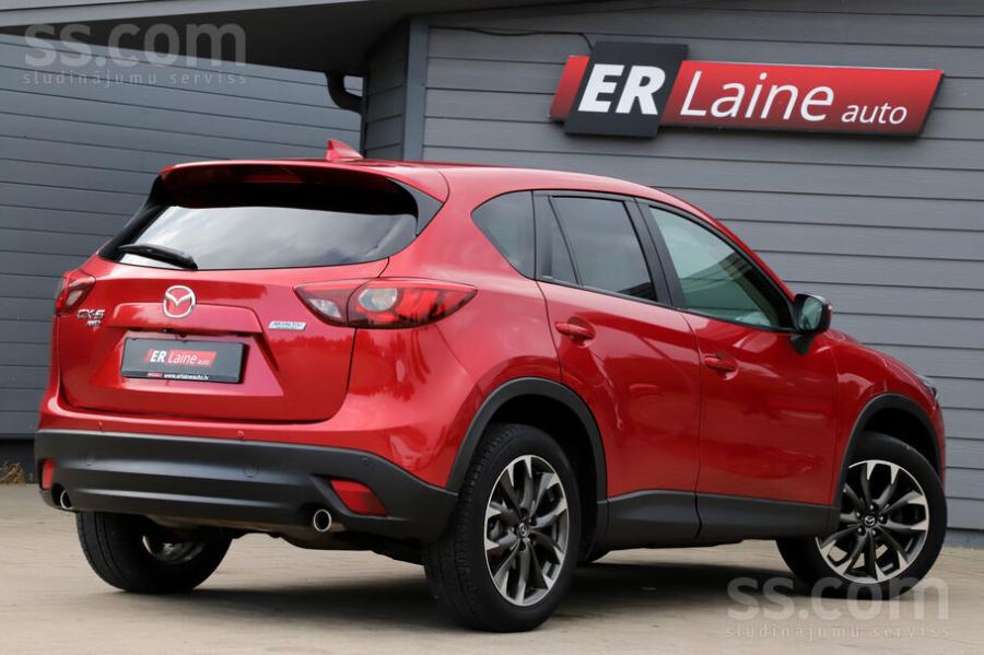 Sarkans Mazda CX-5 2015 Tukums, ar dzinēja tilpumu 2.20 L un nobraukumu 247 tūkst. km par 7900 €, foto 4 vietnē AUTOMOTO.COM.LV
