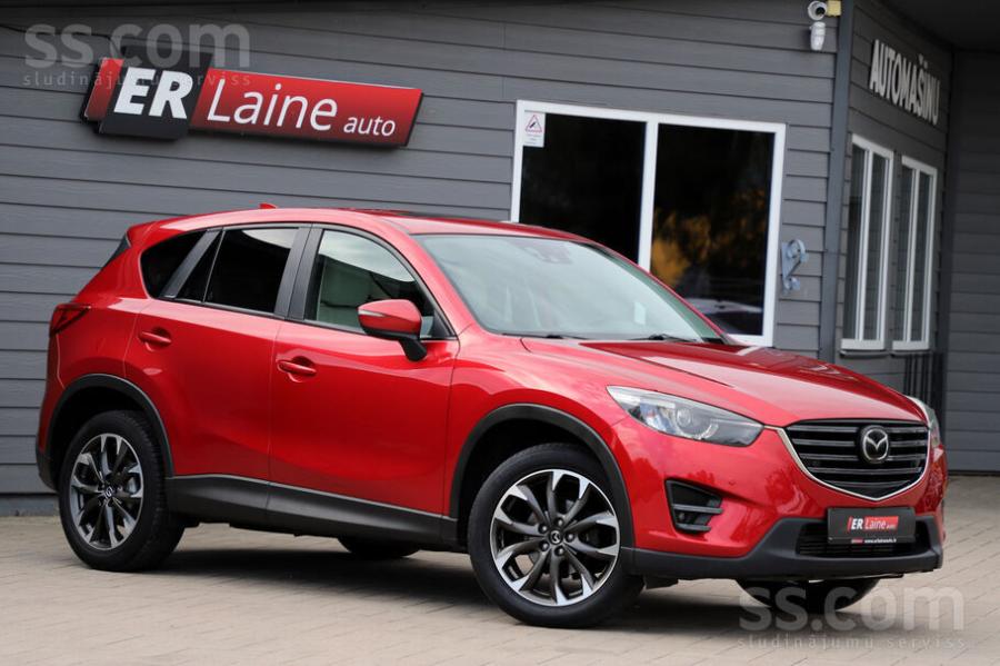 Sarkans Mazda CX-5 2015 Tukums, ar dzinēja tilpumu 2.20 L un nobraukumu 247 tūkst. km par 7900 €, foto 6 vietnē AUTOMOTO.COM.LV