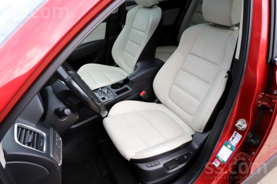 Sarkans Mazda CX-5 2015 Tukums, ar dzinēja tilpumu 2.20 L un nobraukumu 247 tūkst. km par 7900 €, foto 9 vietnē AUTOMOTO.COM.LV