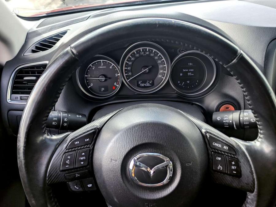 Sarkans Mazda CX-5 2015 Kretinga, ar dzinēja tilpumu 2.19 L un nobraukumu 199 tūkst. km par 8600 €, foto 15 vietnē AUTOMOTO.COM.LV
