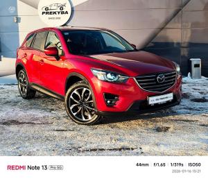 Red Mazda CX-5 2016 in Kaunas, with an engine capacity of 2.20 L and mileage of 213 thousand km for 9950 €, photo  on AUTOMOTO.COM.LV