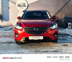 Sarkans Mazda CX-5 2016 Kauņa, ar dzinēja tilpumu 2.20 L un nobraukumu 213 tūkst. km par 9950 €, foto 3 vietnē AUTOMOTO.COM.LV