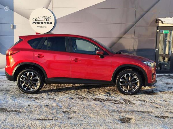Sarkans Mazda CX-5 2016 Kauņa, ar dzinēja tilpumu 2.20 L un nobraukumu 213 tūkst. km par 9950 €, foto 6 vietnē AUTOMOTO.COM.LV