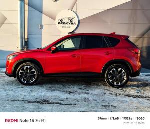 Sarkans Mazda CX-5 2016 Kauņa, ar dzinēja tilpumu 2.20 L un nobraukumu 213 tūkst. km par 9950 €, foto 7 vietnē AUTOMOTO.COM.LV