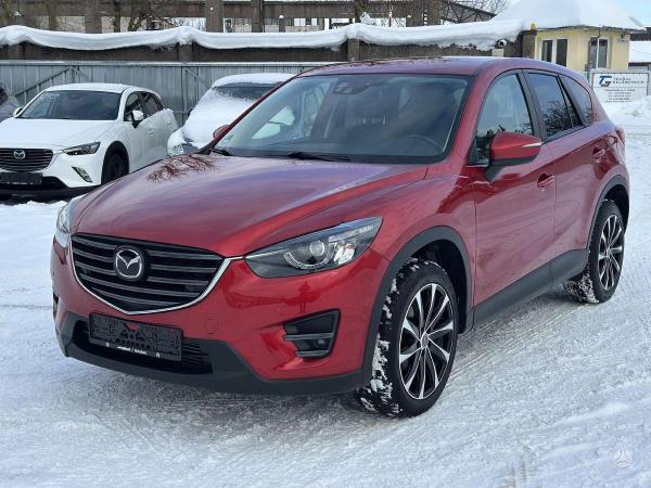 Red Mazda CX-5 2016 in Telschi, with an engine capacity of 2.19 L and mileage of 162 thousand km for 11800 €, photo 3 on AUTOMOTO.COM.LV