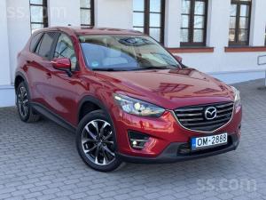 Sarkans Mazda CX-5 2016 Jelgava, ar dzinēja tilpumu 2.20 L un nobraukumu 202 tūkst. km par 10900 €, foto  vietnē AUTOMOTO.COM.LV