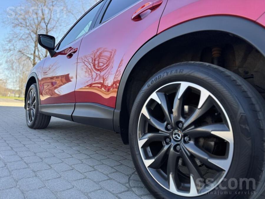 Sarkans Mazda CX-5 2016 Jelgava, ar dzinēja tilpumu 2.20 L un nobraukumu 202 tūkst. km par 10900 €, foto 8 vietnē AUTOMOTO.COM.LV