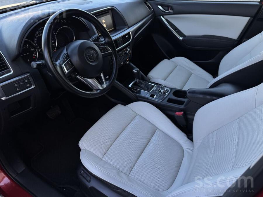 Sarkans Mazda CX-5 2016 Jelgava, ar dzinēja tilpumu 2.20 L un nobraukumu 202 tūkst. km par 10900 €, foto 18 vietnē AUTOMOTO.COM.LV