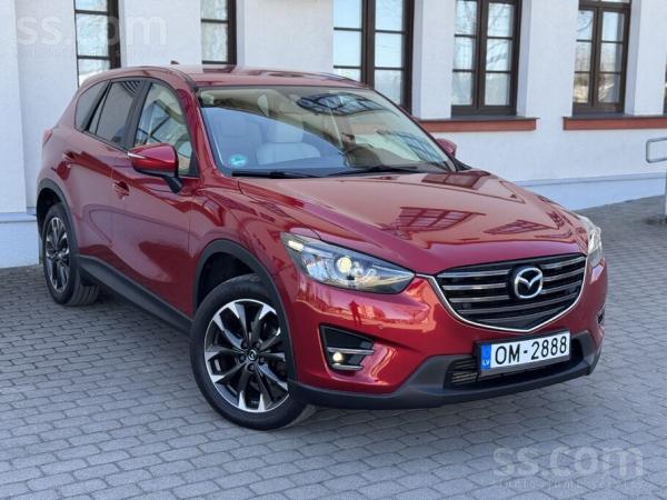 Red Mazda CX-5 2016 in Jelgava, with an engine capacity of 2.20 L and mileage of 202 thousand km for 10900 €, photo 1 on AUTOMOTO.COM.LV
