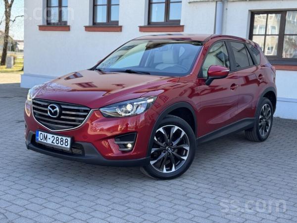 Red Mazda CX-5 2016 in Jelgava, with an engine capacity of 2.20 L and mileage of 202 thousand km for 10900 €, photo 4 on AUTOMOTO.COM.LV