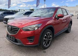 Red Mazda CX-5 2016 in Panevezys, with an engine capacity of 2.19 L and mileage of 230 thousand km for 7700 €, photo  on AUTOMOTO.COM.LV