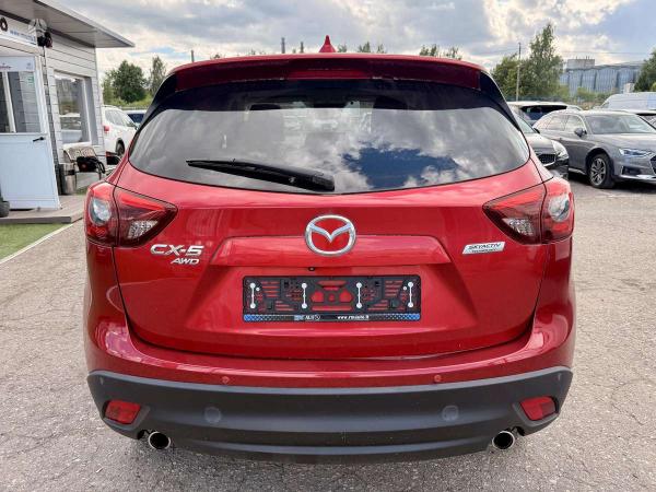 Sarkans Mazda CX-5 2016 Panevēža, ar dzinēja tilpumu 2.19 L un nobraukumu 230 tūkst. km par 7700 €, foto 6 vietnē AUTOMOTO.COM.LV