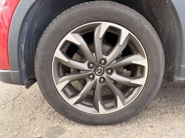 Sarkans Mazda CX-5 2016 Panevēža, ar dzinēja tilpumu 2.19 L un nobraukumu 230 tūkst. km par 7700 €, foto 9 vietnē AUTOMOTO.COM.LV