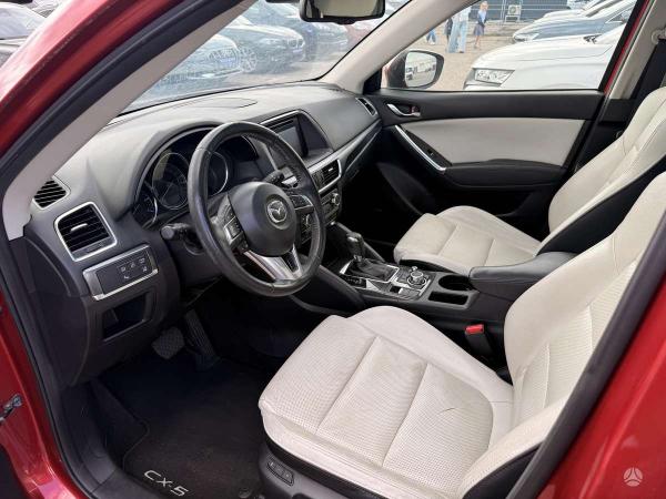 Sarkans Mazda CX-5 2016 Panevēža, ar dzinēja tilpumu 2.19 L un nobraukumu 230 tūkst. km par 7700 €, foto 10 vietnē AUTOMOTO.COM.LV