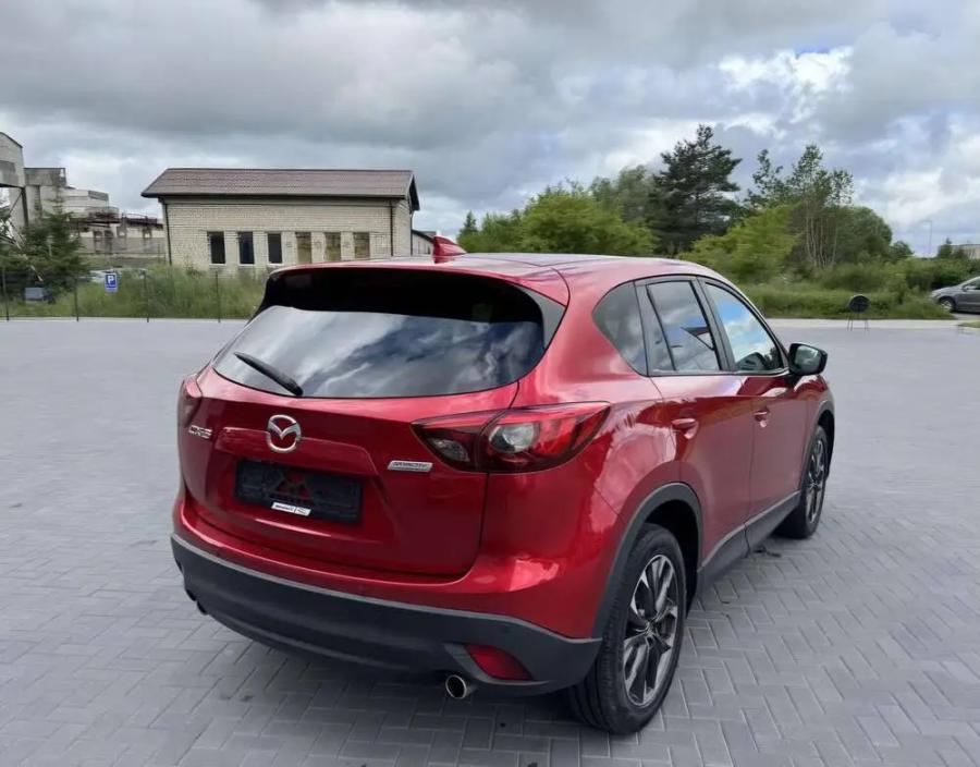 Red Mazda CX-5 2016 in Telschi, with an engine capacity of 2.20 L and mileage of 200 thousand km for 7990 €, photo 9 on AUTOMOTO.COM.LV