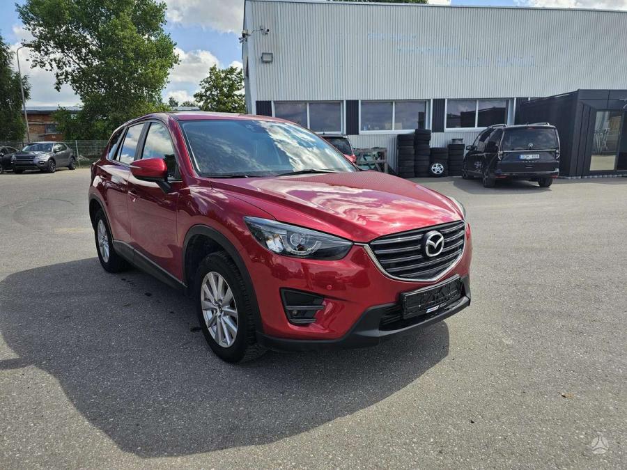 Sarkans Mazda CX-5 2016 Ukmergė, ar dzinēja tilpumu 2.19 L un nobraukumu 200 tūkst. km par 6650 €, foto 3 vietnē AUTOMOTO.COM.LV