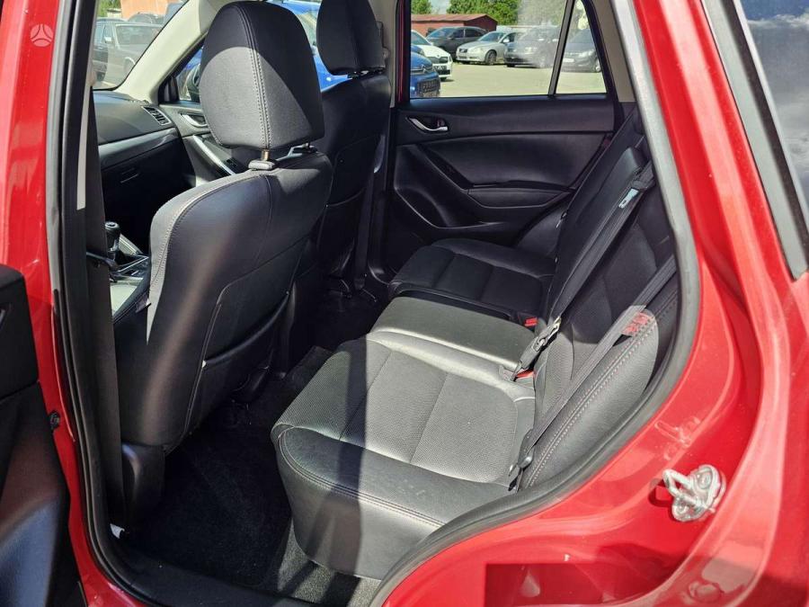 Sarkans Mazda CX-5 2016 Ukmergė, ar dzinēja tilpumu 2.19 L un nobraukumu 200 tūkst. km par 6650 €, foto 7 vietnē AUTOMOTO.COM.LV