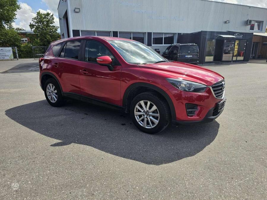 Sarkans Mazda CX-5 2016 Ukmergė, ar dzinēja tilpumu 2.19 L un nobraukumu 200 tūkst. km par 6650 €, foto 24 vietnē AUTOMOTO.COM.LV