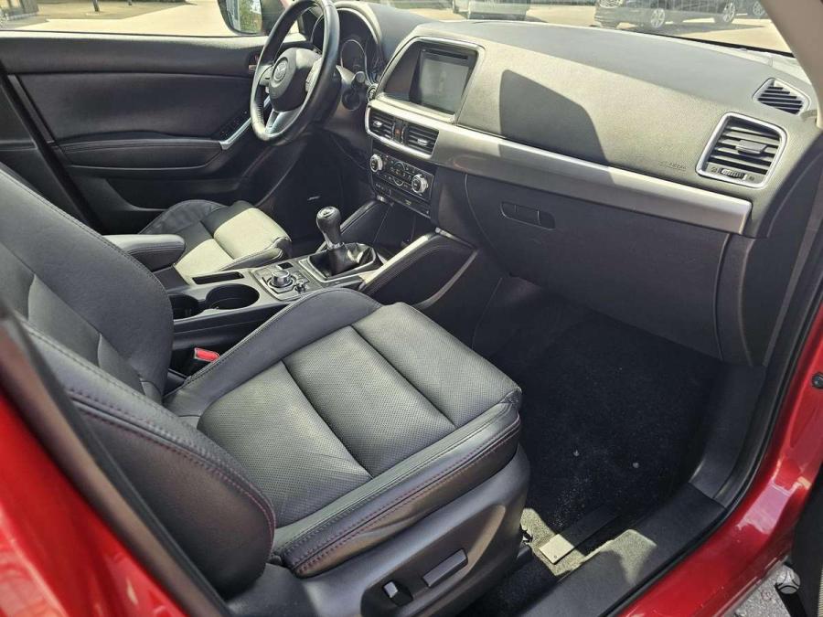 Sarkans Mazda CX-5 2016 Ukmergė, ar dzinēja tilpumu 2.19 L un nobraukumu 200 tūkst. km par 6650 €, foto 25 vietnē AUTOMOTO.COM.LV
