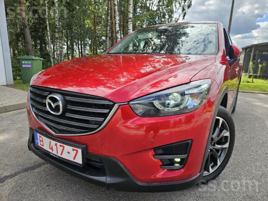 Sarkans Mazda CX-5 2016 Rīga, ar dzinēja tilpumu 2.20 L un nobraukumu 227 tūkst. km par 9250 €, foto 1 vietnē AUTOMOTO.COM.LV