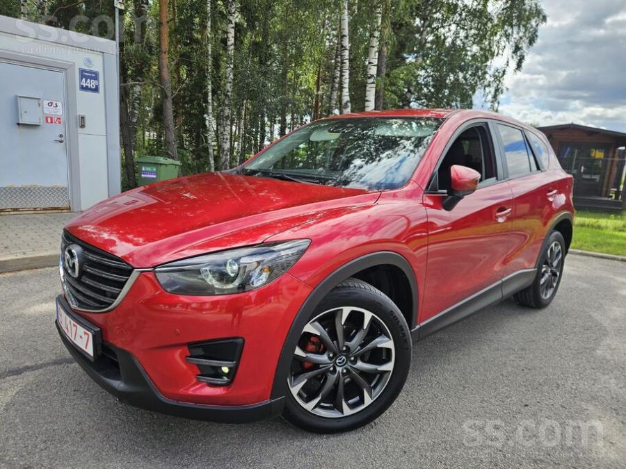 Sarkans Mazda CX-5 2016 Rīga, ar dzinēja tilpumu 2.20 L un nobraukumu 227 tūkst. km par 9250 €, foto 3 vietnē AUTOMOTO.COM.LV