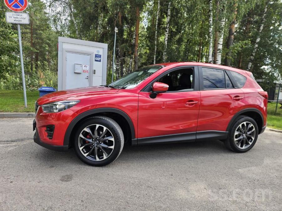 Sarkans Mazda CX-5 2016 Rīga, ar dzinēja tilpumu 2.20 L un nobraukumu 227 tūkst. km par 9250 €, foto 4 vietnē AUTOMOTO.COM.LV