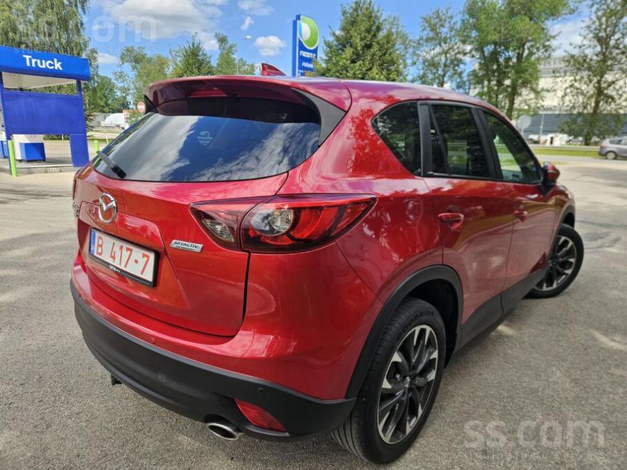 Sarkans Mazda CX-5 2016 Rīga, ar dzinēja tilpumu 2.20 L un nobraukumu 227 tūkst. km par 9250 €, foto 6 vietnē AUTOMOTO.COM.LV