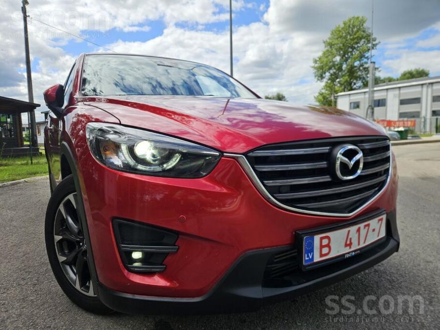 Sarkans Mazda CX-5 2016 Rīga, ar dzinēja tilpumu 2.20 L un nobraukumu 227 tūkst. km par 9250 €, foto 8 vietnē AUTOMOTO.COM.LV