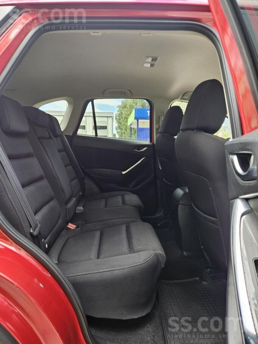Sarkans Mazda CX-5 2016 Rīga, ar dzinēja tilpumu 2.20 L un nobraukumu 227 tūkst. km par 9250 €, foto 28 vietnē AUTOMOTO.COM.LV