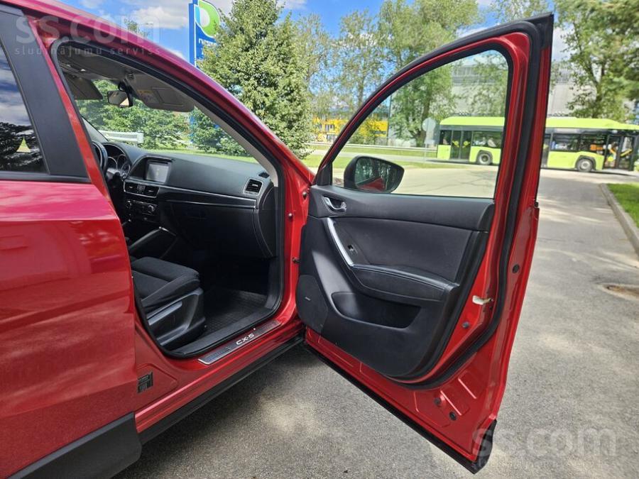 Sarkans Mazda CX-5 2016 Rīga, ar dzinēja tilpumu 2.20 L un nobraukumu 227 tūkst. km par 9250 €, foto 29 vietnē AUTOMOTO.COM.LV