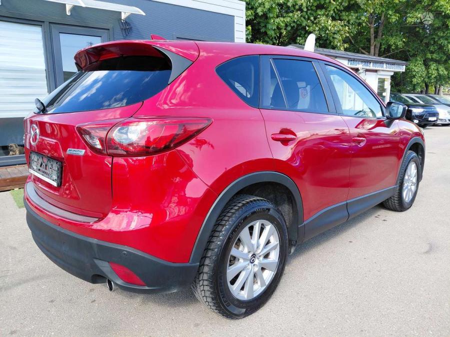 Red Mazda CX-5 2016 in Klaipeda, with an engine capacity of 2.19 L and mileage of 183 thousand km for 8999 €, photo 5 on AUTOMOTO.COM.LV
