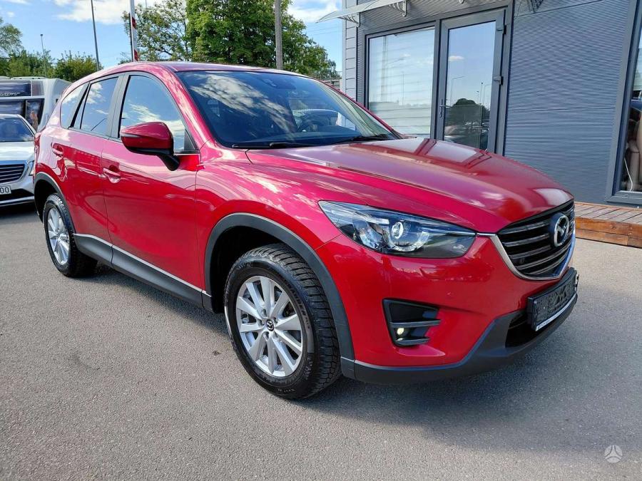 Red Mazda CX-5 2016 in Klaipeda, with an engine capacity of 2.19 L and mileage of 183 thousand km for 8999 €, photo 6 on AUTOMOTO.COM.LV