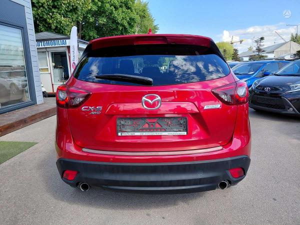 Red Mazda CX-5 2016 in Klaipeda, with an engine capacity of 2.19 L and mileage of 183 thousand km for 8999 €, photo 8 on AUTOMOTO.COM.LV