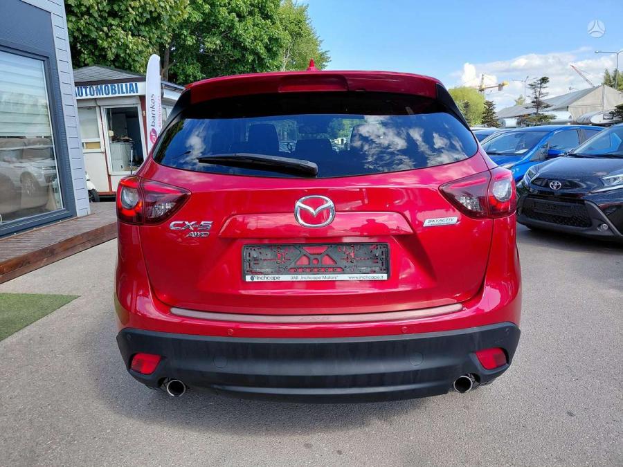 Red Mazda CX-5 2016 in Klaipeda, with an engine capacity of 2.19 L and mileage of 183 thousand km for 8999 €, photo 9 on AUTOMOTO.COM.LV