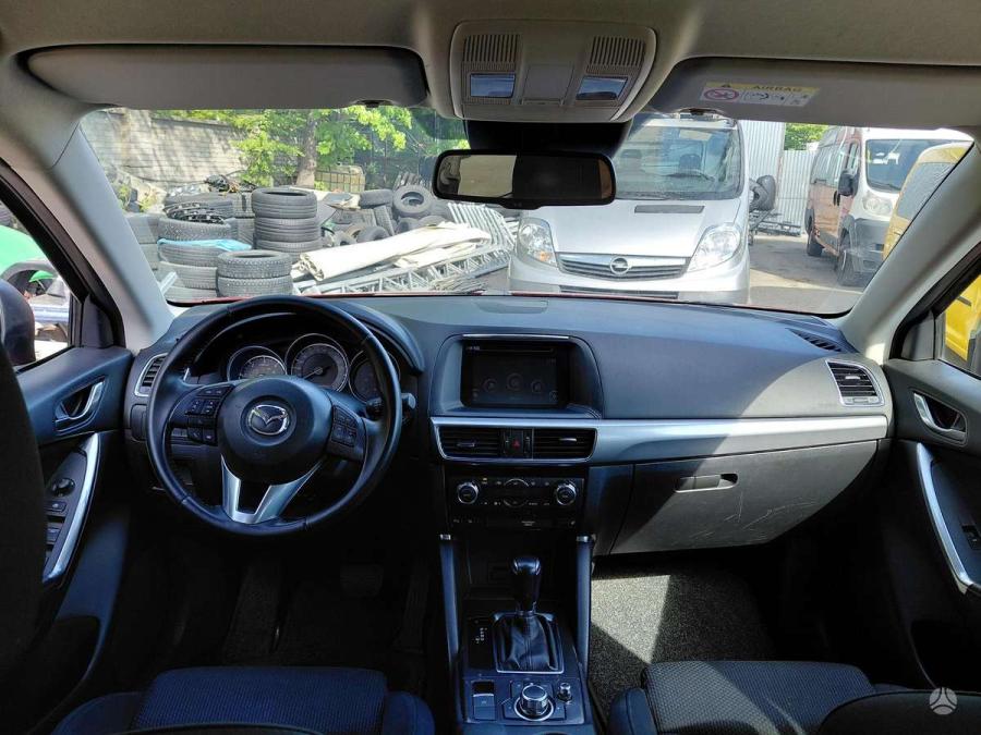 Red Mazda CX-5 2016 in Klaipeda, with an engine capacity of 2.19 L and mileage of 183 thousand km for 8999 €, photo 15 on AUTOMOTO.COM.LV