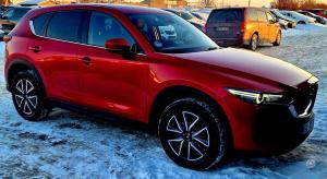 Red Mazda CX-5 2017 in Kretinga, with an engine capacity of 2.20 L and mileage of 248 thousand km for 12999 €, photo 4 on AUTOMOTO.COM.LV