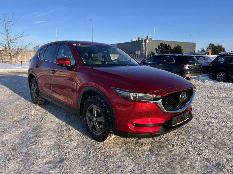 Sarkans Mazda CX-5 2017 Šauļi, ar dzinēja tilpumu 2.19 L un nobraukumu 165 tūkst. km par 14500 €, foto 1 vietnē AUTOMOTO.COM.LV