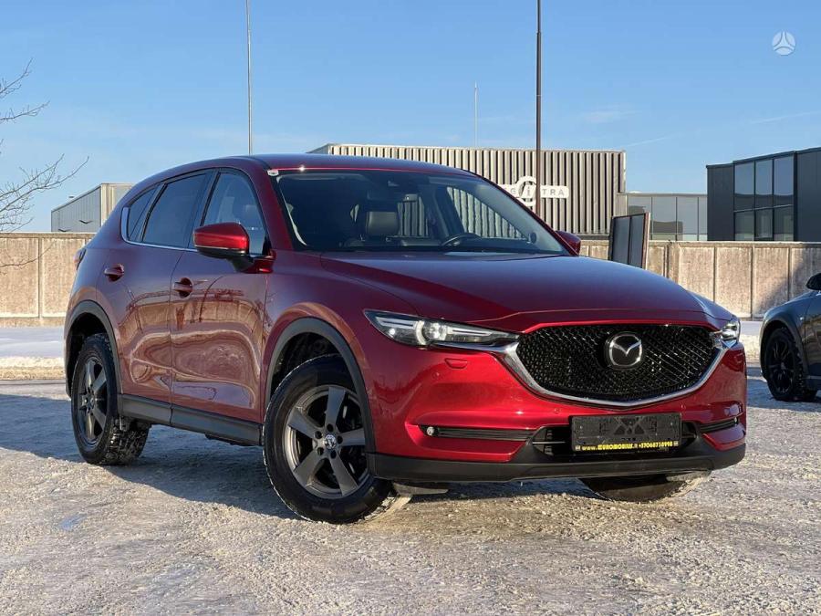 Sarkans Mazda CX-5 2017 Šauļi, ar dzinēja tilpumu 2.19 L un nobraukumu 165 tūkst. km par 14500 €, foto 10 vietnē AUTOMOTO.COM.LV