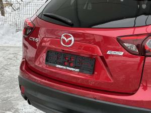 Red Mazda CX-5 2017 in Vilnius, with an engine capacity of 2.19 L and mileage of 140 thousand km for 11800 €, photo 12 on AUTOMOTO.COM.LV